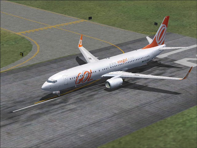 FS2004 Brasil: FS2004 - Texturas Gol para 737-800 PMDG