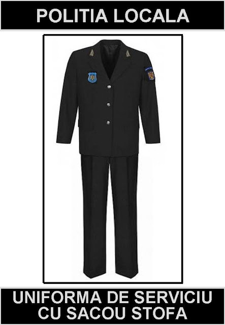 UNIFORME SI ECHIPAMENTE POLITIA LOCALA: IMBRACAMINTE