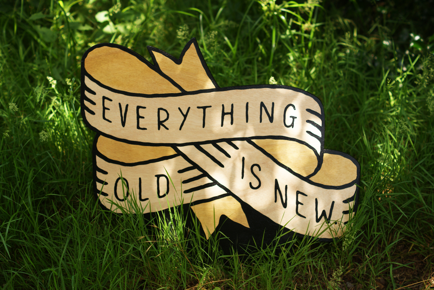 LUCKY LEFT HAND: Everything old is new