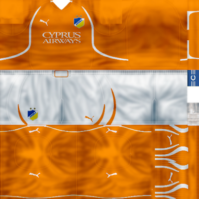 Editores de PES6: Uniforme Apoel Update 2012 by Eslam Zewail - PES 6