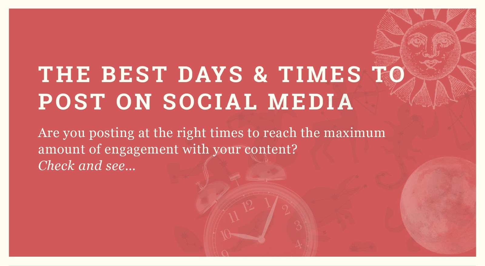 The Best Days and Times to Post to Social Media - #infographic