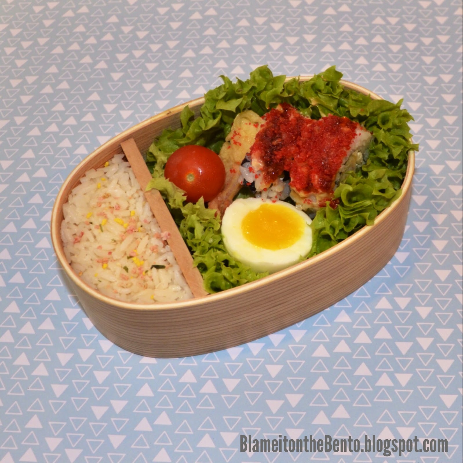 Blame it on the bento: Traditional Wappa Bento