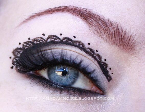 Madam Noire Makeup Studio: Lace eyes