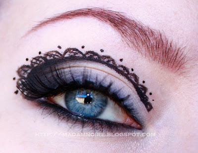 Madam Noire Makeup Studio: Lace eyes