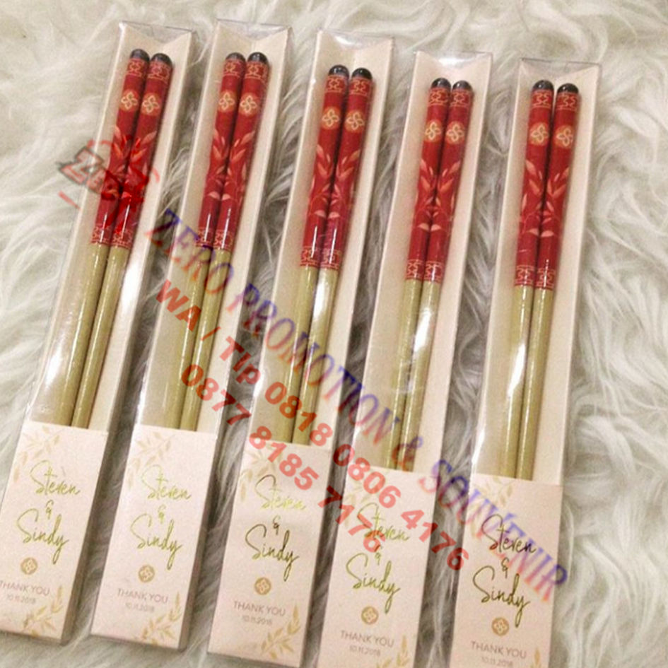 Souvenir Sumpit Kayu Promosi - chopstick Souvenir | zeropromosi ...