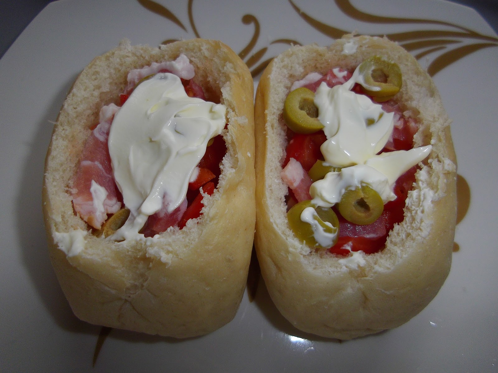 Filled bread buns - recipe (including photos) | Life in Luxembourg