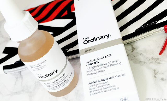 Review The Ordinary Lactic Acid 10 Ha 2 Prairie Beauty