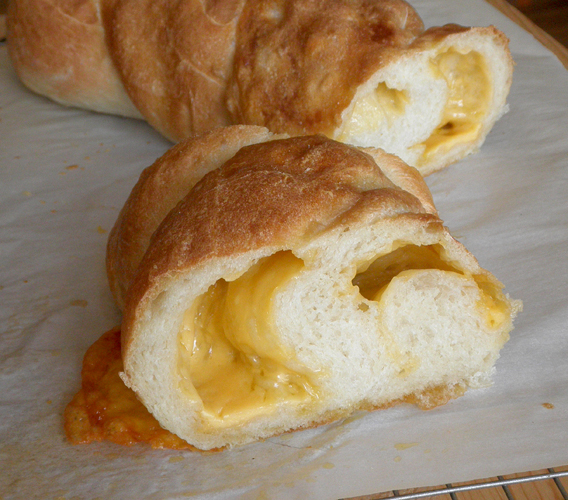Food Pusher: Cheesy Italian Bread
