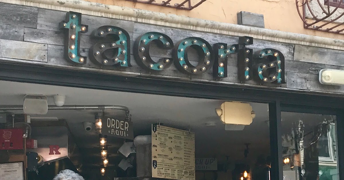 A (soy) Bean: Tacoria Mexican Street Kitchen's Vegan Menu