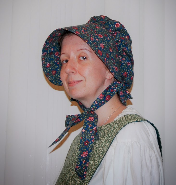 Sew Creative: How a hat makes a costume; Pioneer Bonnet!