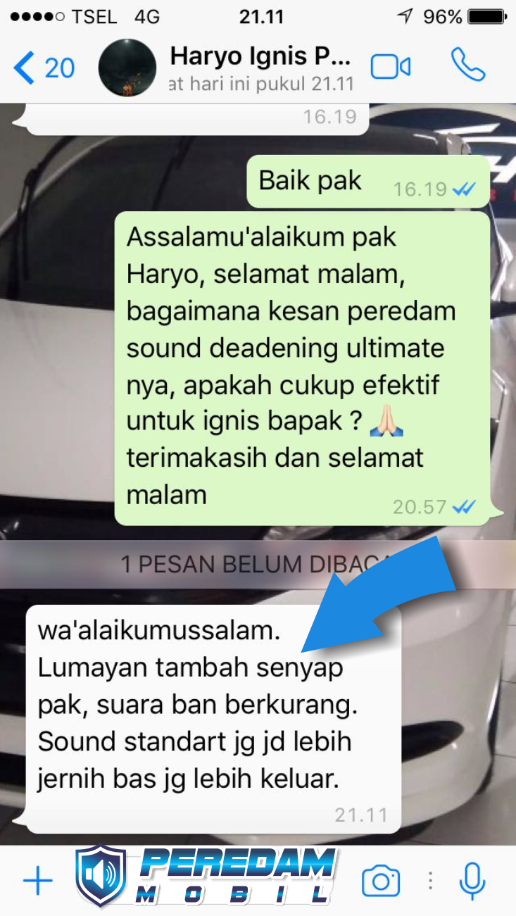 Harga Peredam Suara Mobil Isuzu MUX - Peredam Suara Mobil Yogyakarta