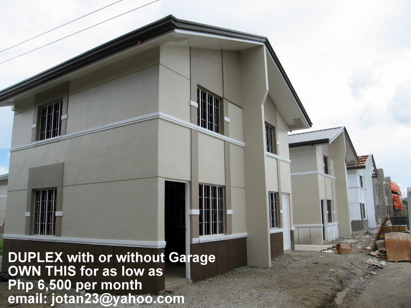 JOTAN23: AFFORDABLE DUPLEX by The New APEC Development Corporation