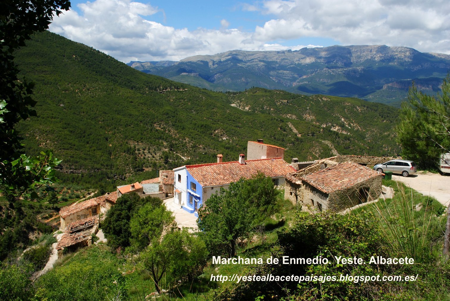 Yeste. Albacete. Paisajes: Marchana de Enmedio. Yeste.
