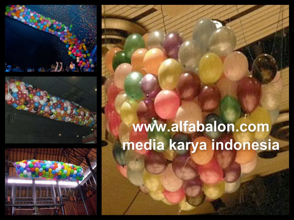 BALON NETT DROP / BALON JARING | Alfa balon