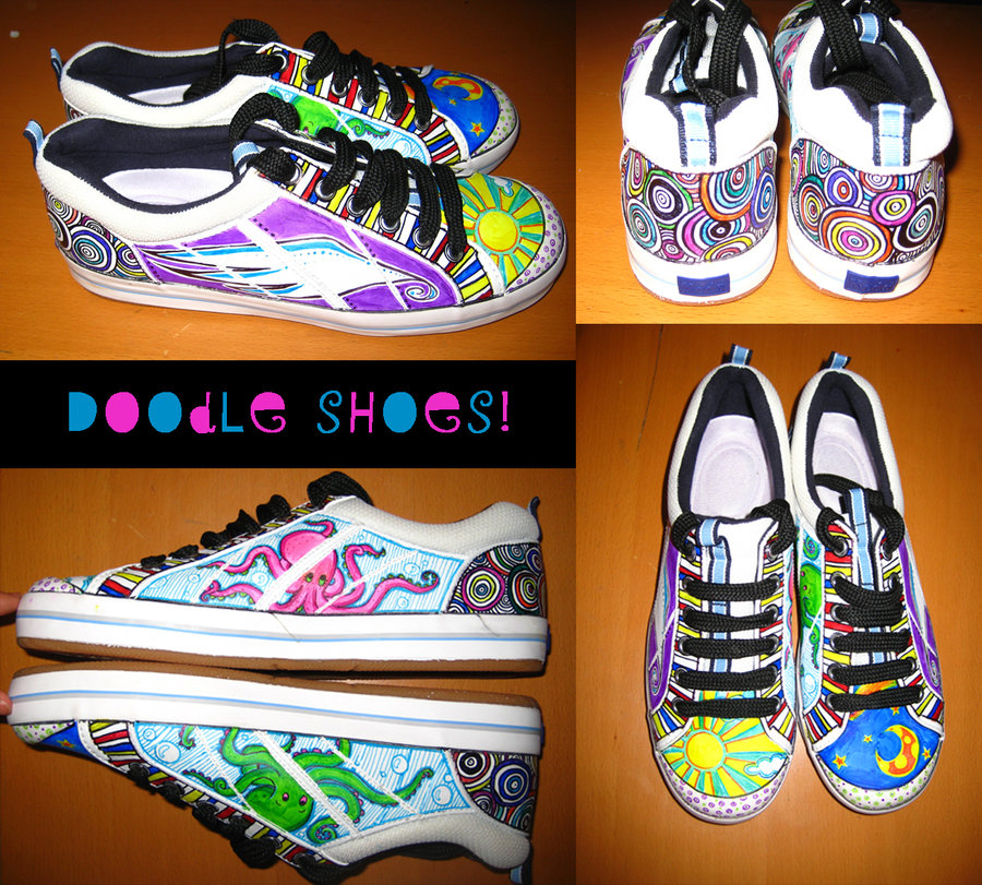 DOODLE CRAFT: SHOES DOODLE