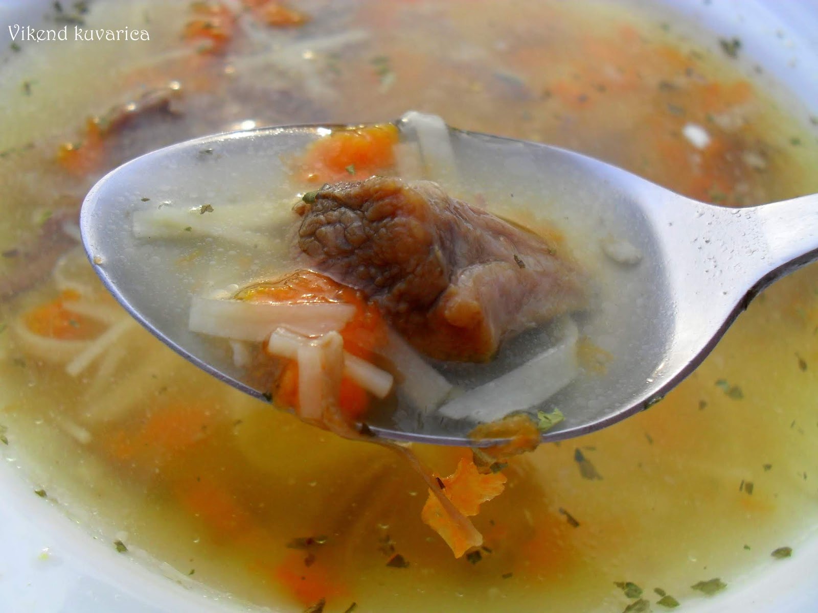 Vikend kuvarica: Supa i čorba od govedjeg repa