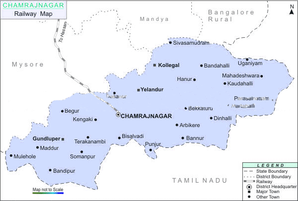 Rail-Map-india: Chamrajnagar_railway_map