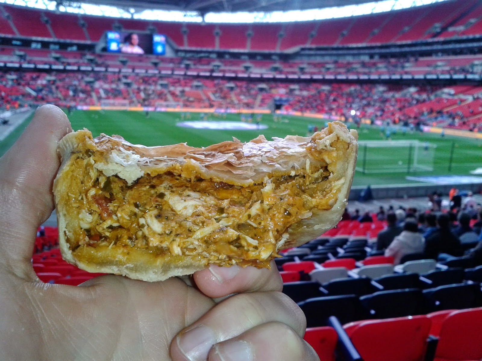 Pierate - Pie Reviews: Wembley Pie - Live Blogging