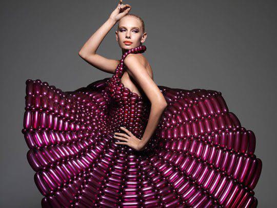 ALL IN FASHION AND BEAUTY: Inflatable Couture