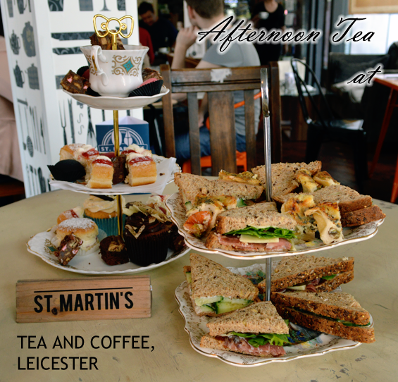 Local Love - Afternoon Tea at St Martins Tea and Coffee, Leicester ...