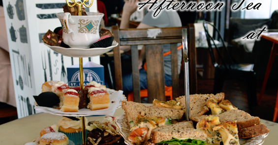 Local Love - Afternoon Tea at St Martins Tea and Coffee, Leicester ...