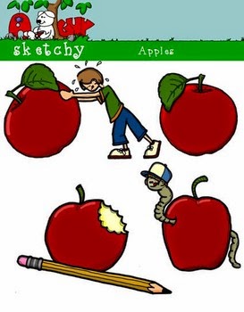 Here's an idea: A selection of 30 FREE clipart sets for back-to-school ...