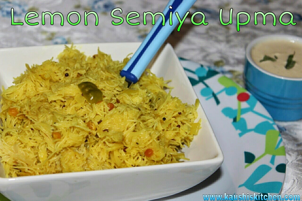 LEMON SEMIYA UPMA