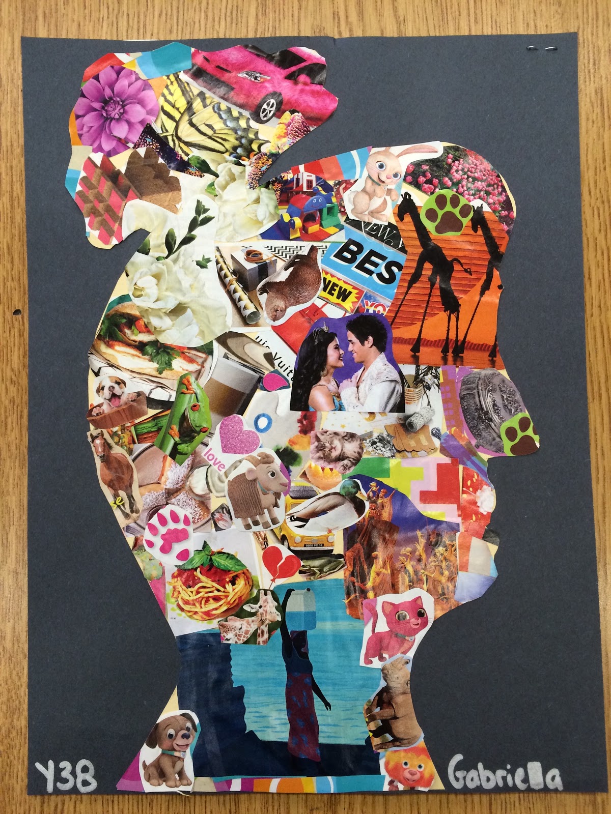 Ms. C's Artroom: Symbolic Self-Portraits
