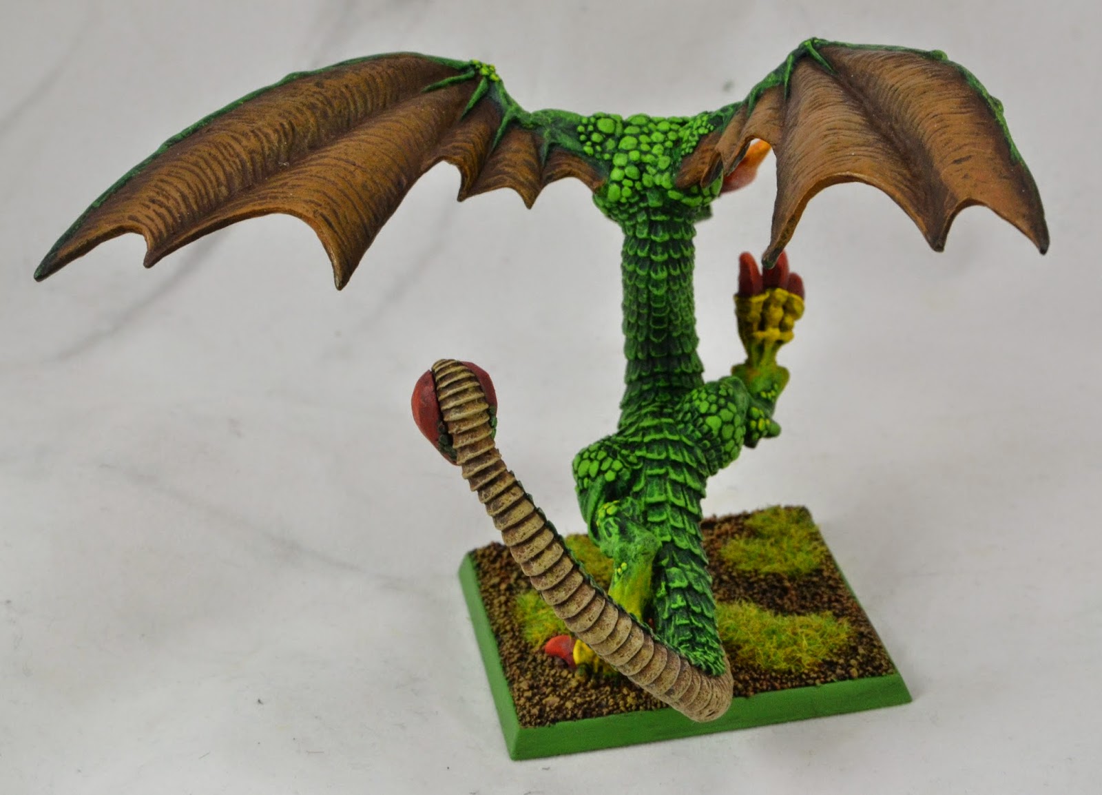 The Hoodling's Hole: First Wyvern Done