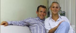 pictures ny: Arjen Robben and His Wife Bernadien
