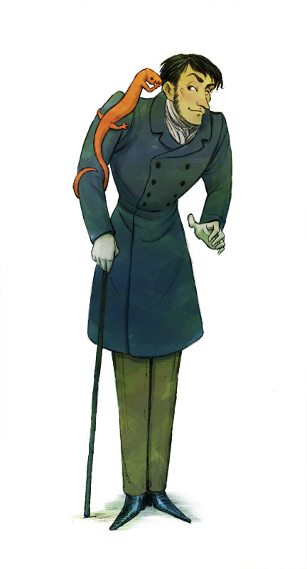 Amanda Sketches: C. S. Lewis Characters