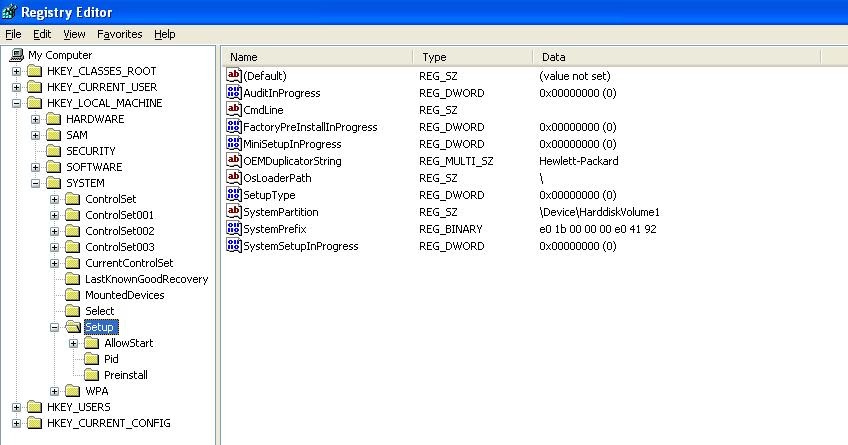 "sysprep" tool on every Startup