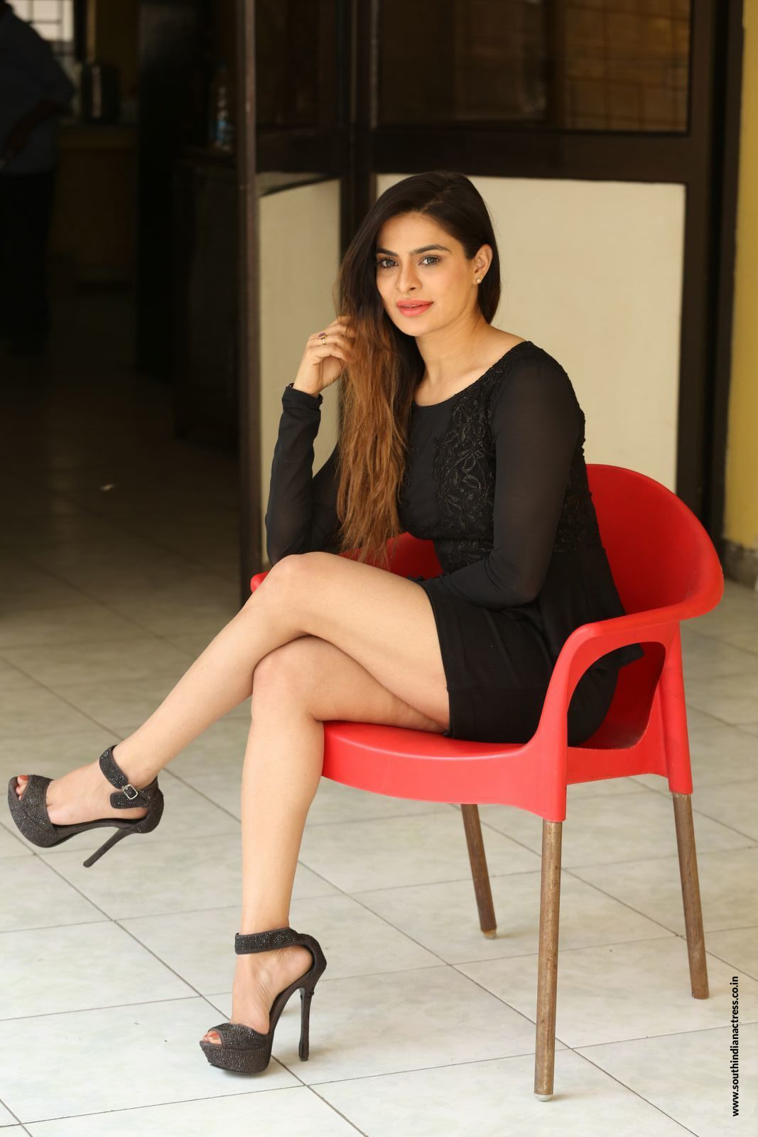 Anitha Raghav at Saradhi Movie Press Meet - South Indian Actress