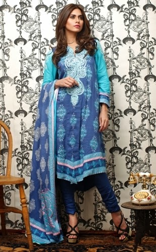 Orient Linen Collection 2013-14 | Latest - Linen 2013 Winter Dresses ...