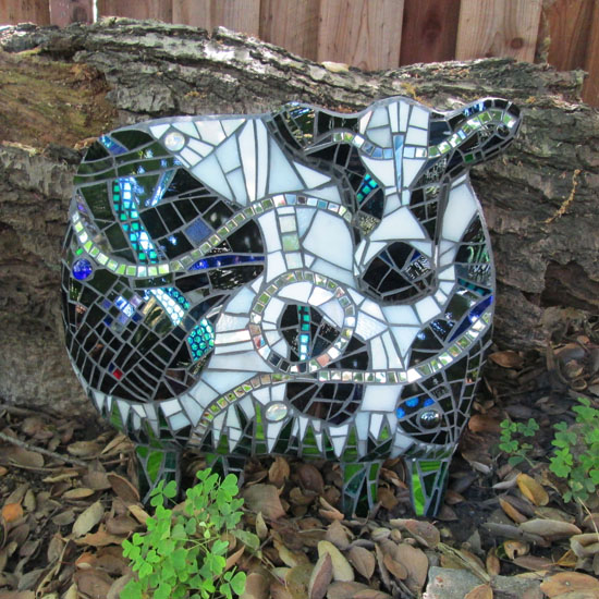 Kim Larson Art, Mosaics + More: Cow Mosaics