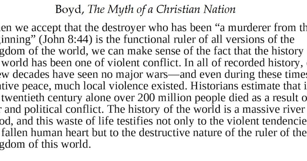 RF Bible Study: The Present Evil Age Bible study handout