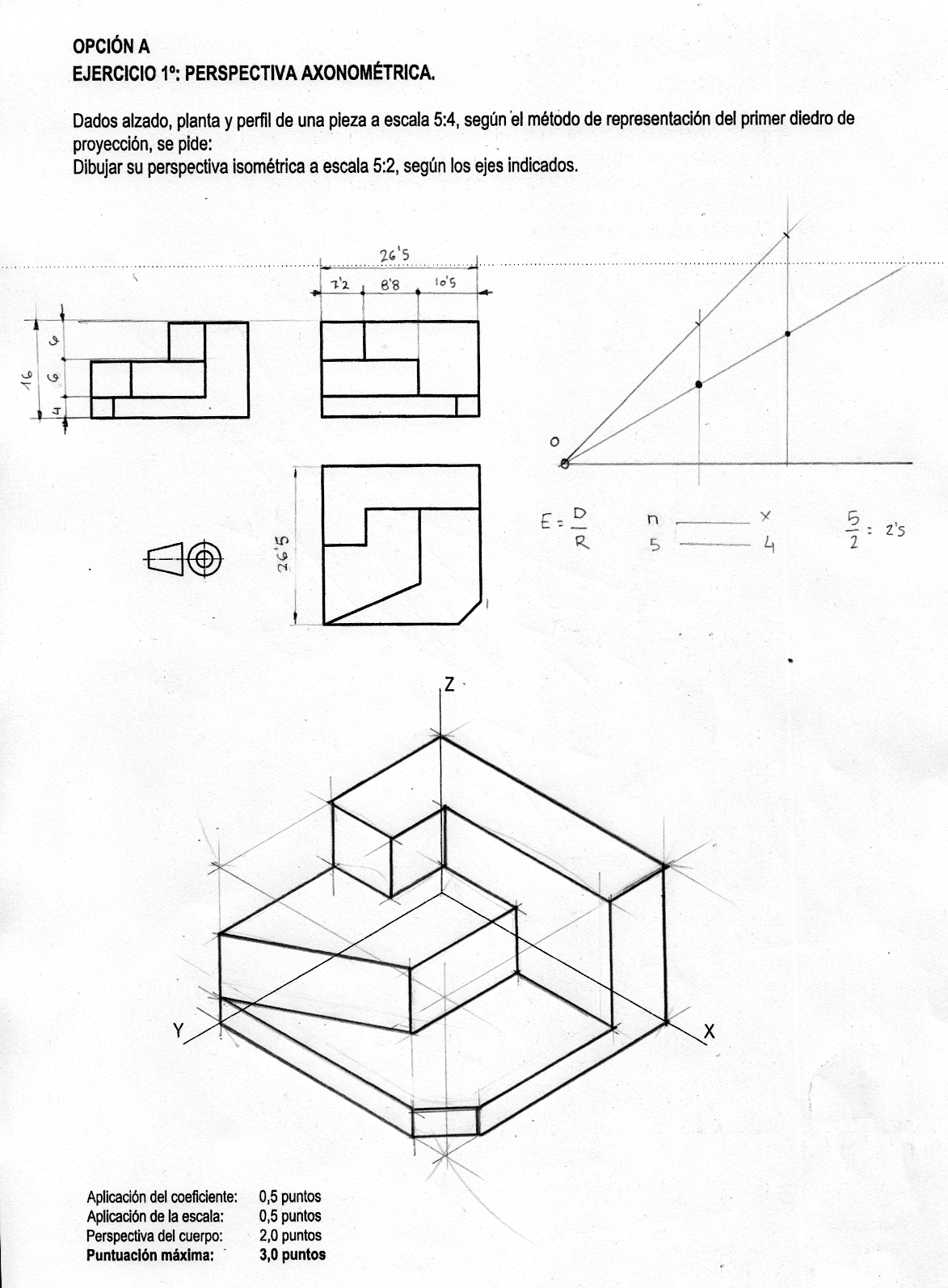 prácticas dibujo técnico: CONTROL 2.5 (DT II)