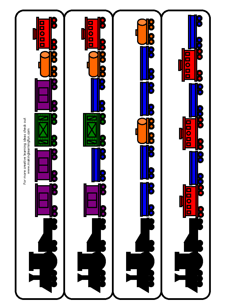 ELEMENTARY SCHOOL ENRICHMENT ACTIVITIES: LESSON 10 - TRAINS/J/10/BLACK
