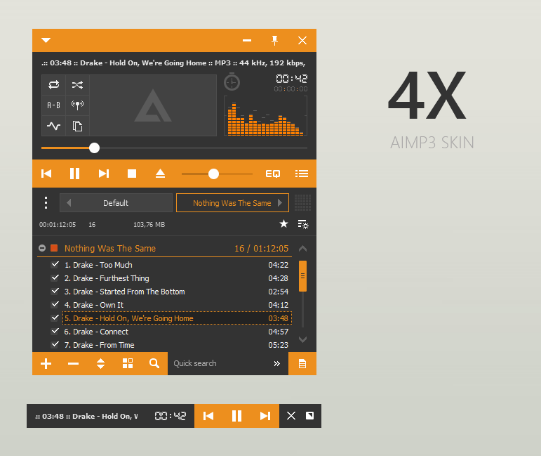 Maew Program: Skins AIMP