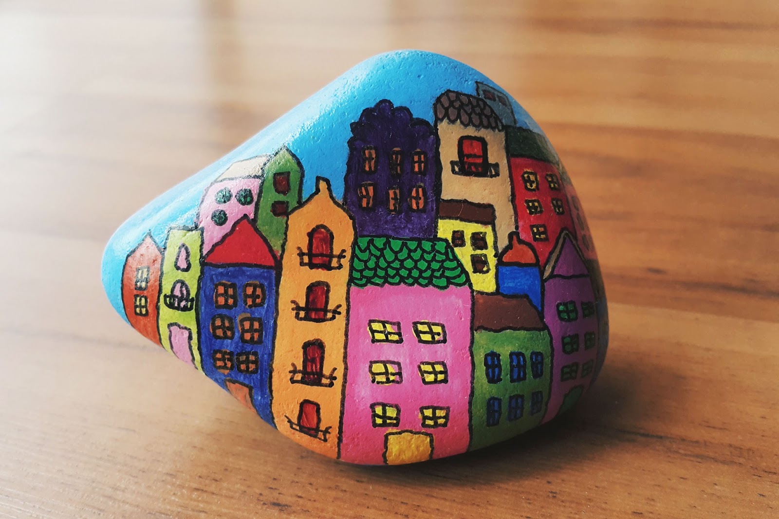 Stone Painting - Sunday Molino