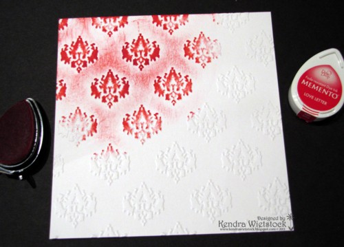 Kendra's Paper Creations: Embossed Inking Tutorial