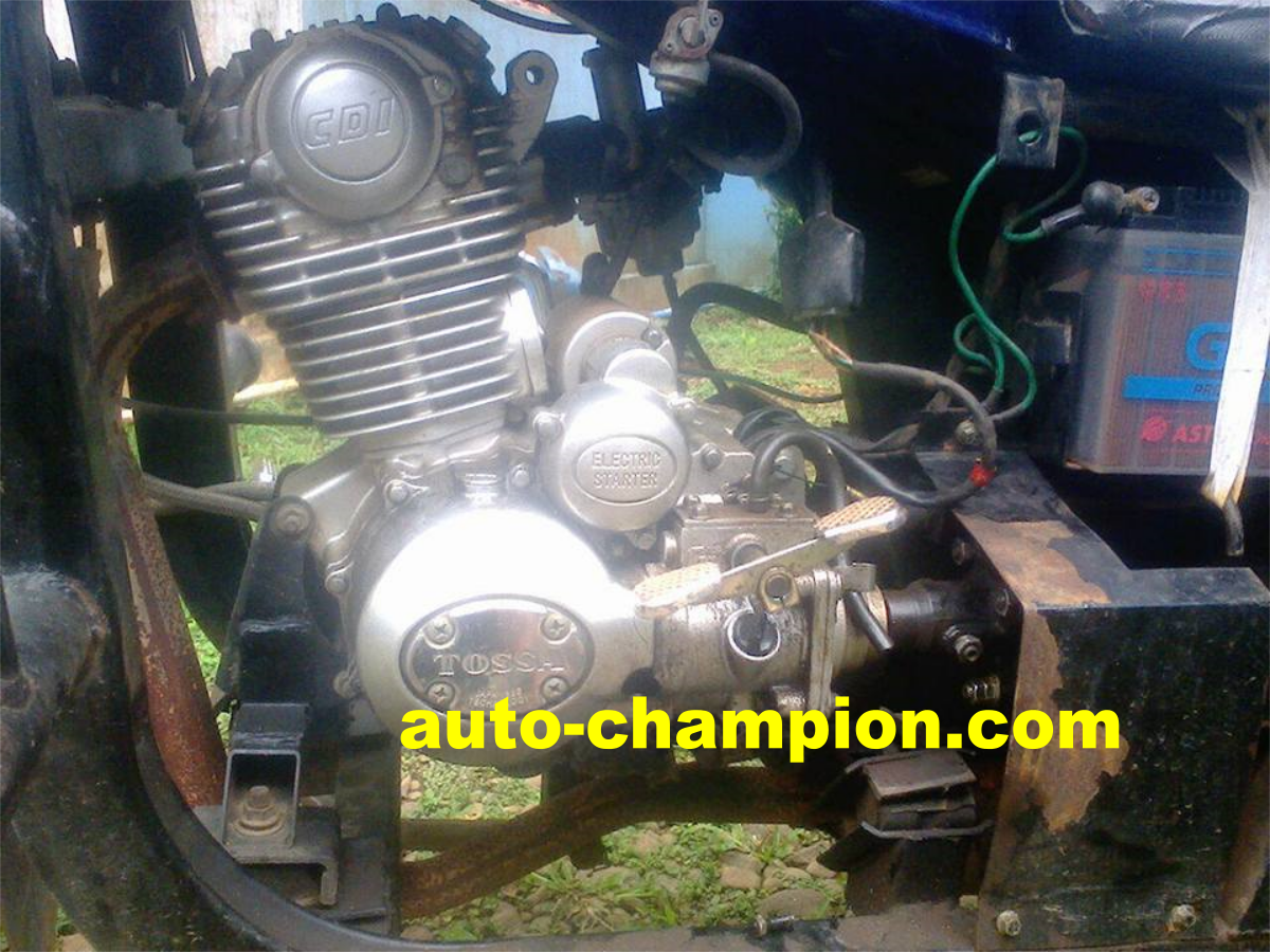 Motor Tossa Roda 3 Gigi Presneleng Krak Krak - Kursus Mekanik Motor