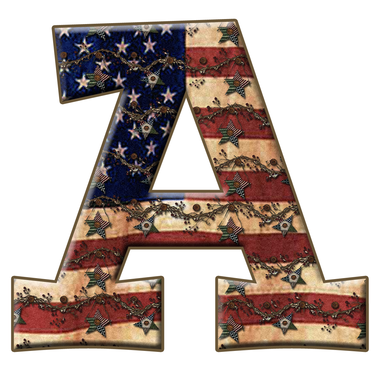 GRANNY ENCHANTED'S BLOG: Free Americana Twigs Digi Scrapbook Capital ...