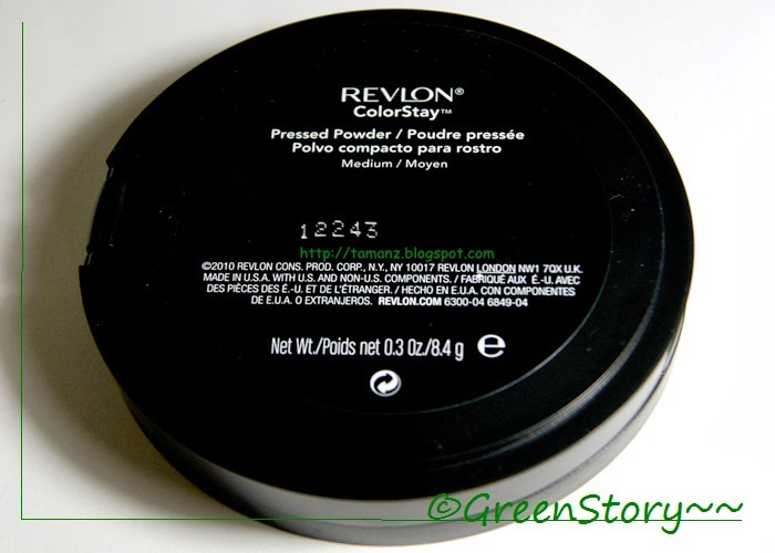 GreenStory: Review: Revlon ColorStay Pressed Powder