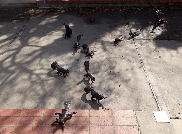 C Bakunas Art: Squirrel Gang! At The MONA In Kearney