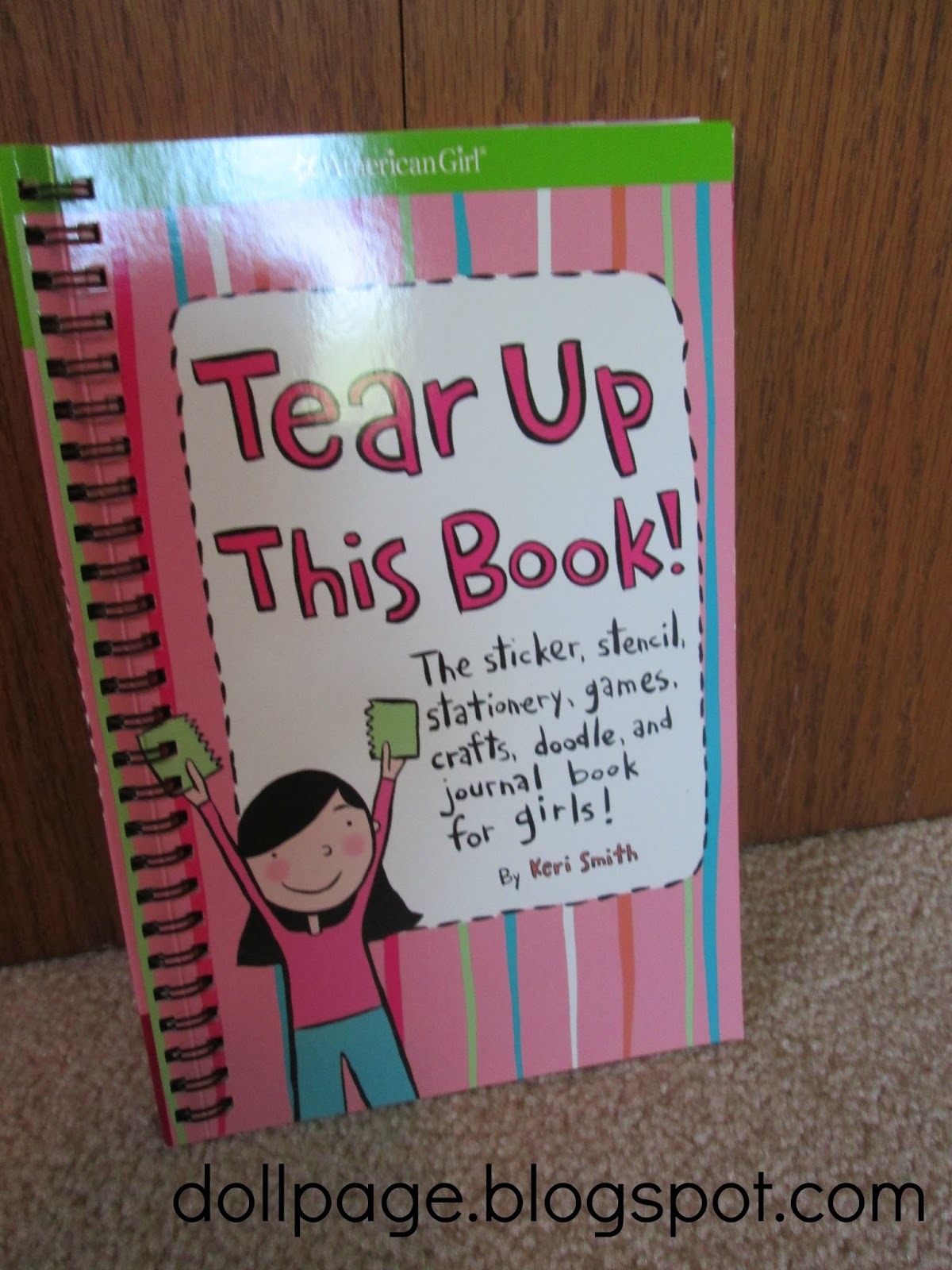 ~Doll Page~: Review-Tear up This Book!
