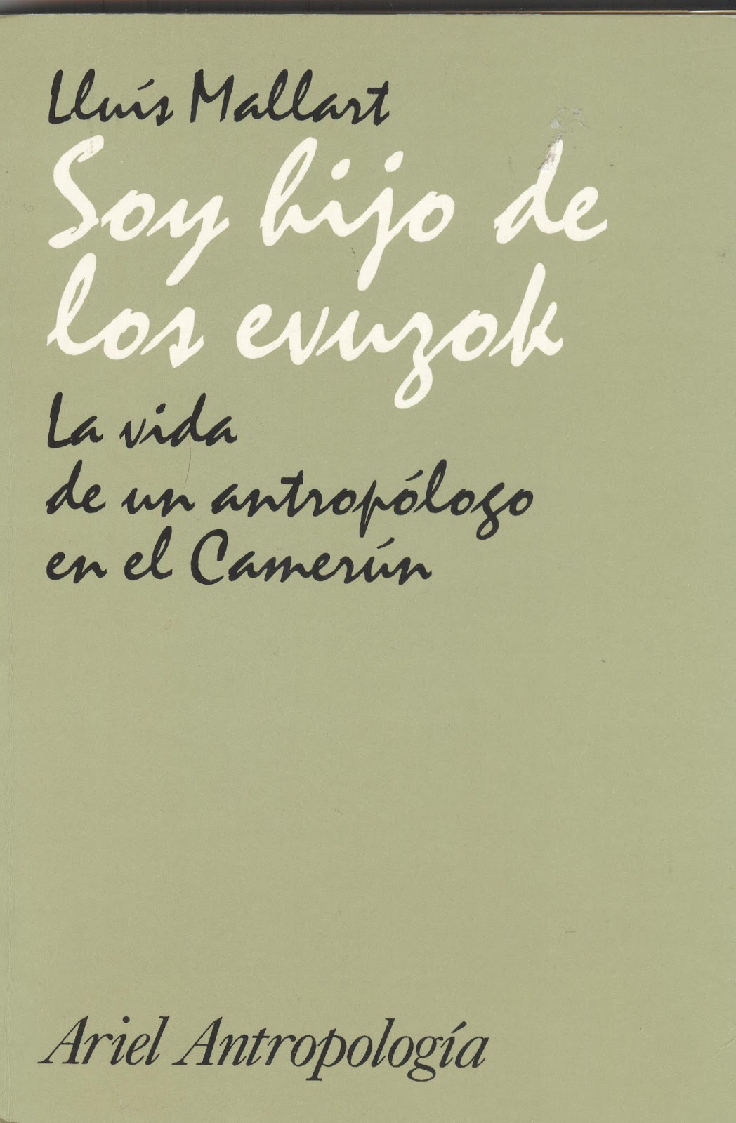 Palabra y obra: Ahorre tiempo, no lea: "Soy hijo de los evuzok" de ...