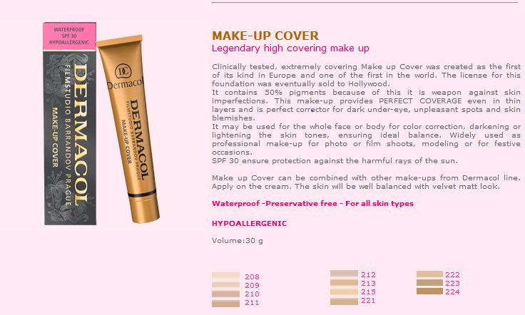Review: Dermacol Make Up Cover ~ Andreea's Land ♥