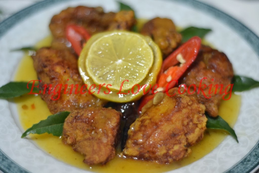 Ayam lemon Resepi goreng bersos masak madu berbuka puasa azie bersahur ...