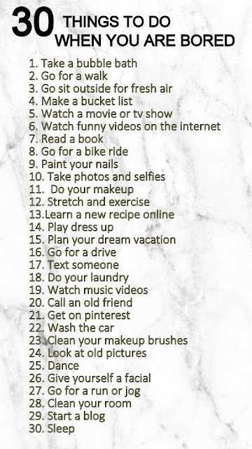 THINGS TO DO WHEN YOU ARE BORED The Glossychic things-to-do-when-you-are-bored-the-glossychic